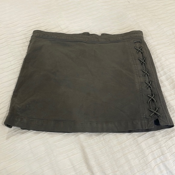 Chaser | Skirts | Dark Green Mini Skirt | Poshmark